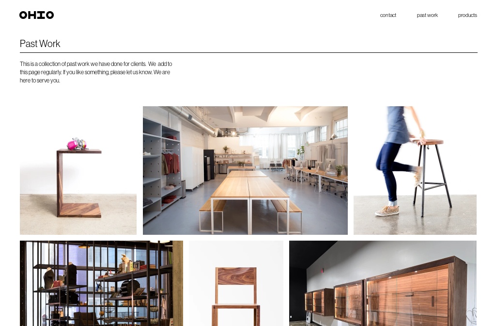 OHIO Design — Past Work